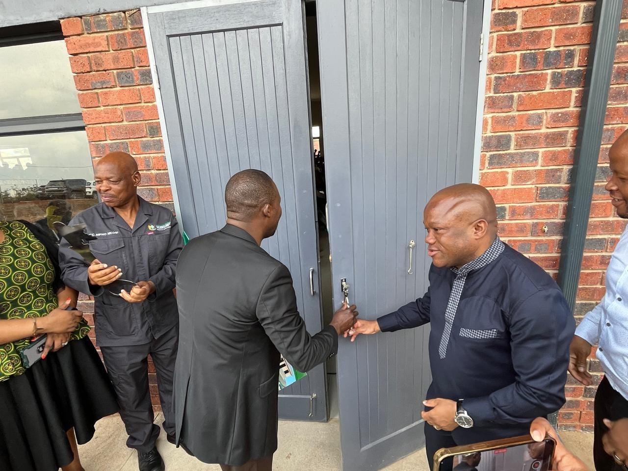 Minister of Public Works and Infrastructure, Sihle Zikalala, MEC for ...