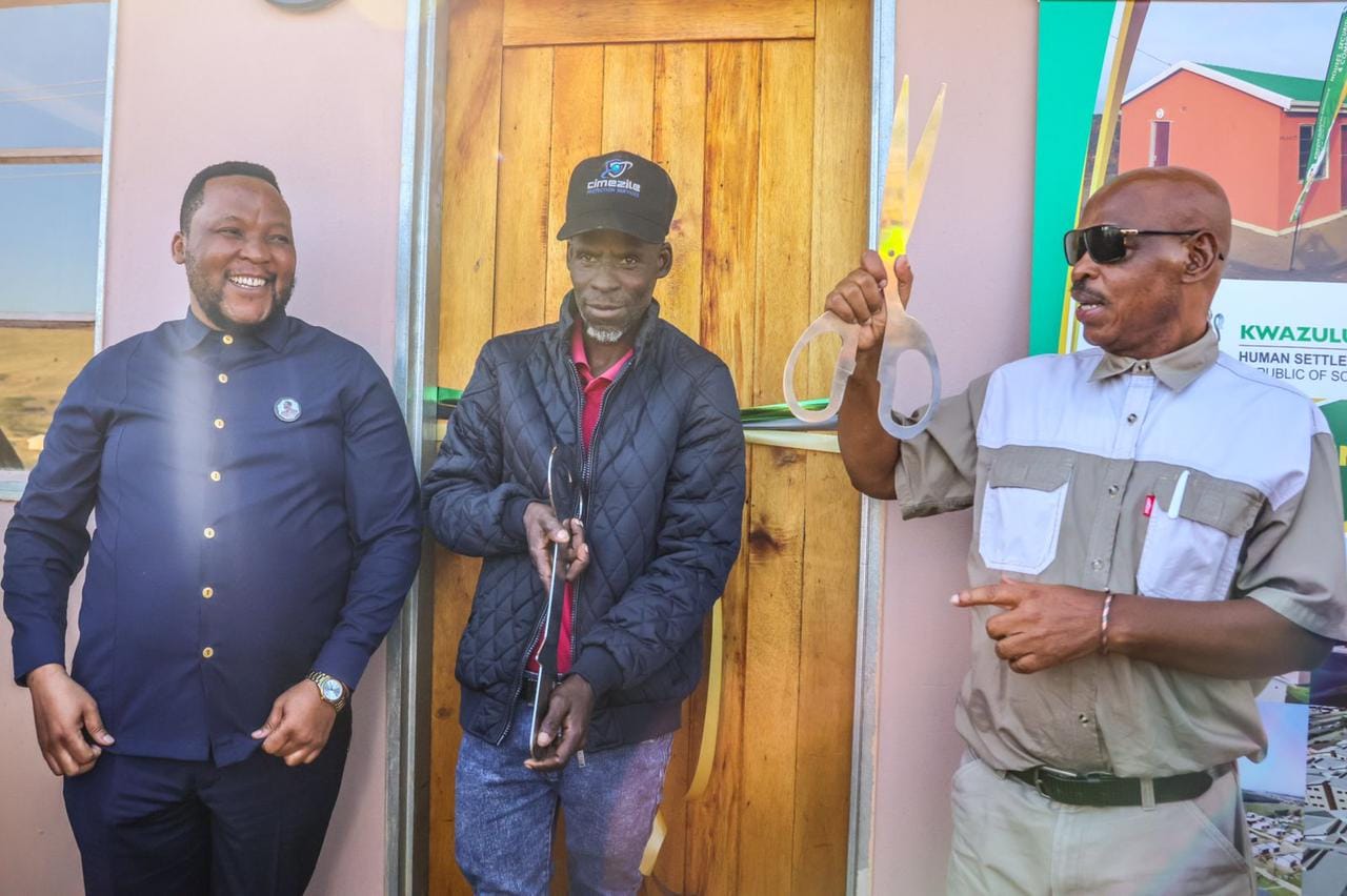 KwaZulu Natal MEC for Human Settlements and Public Works Mr. Sipho KK ...