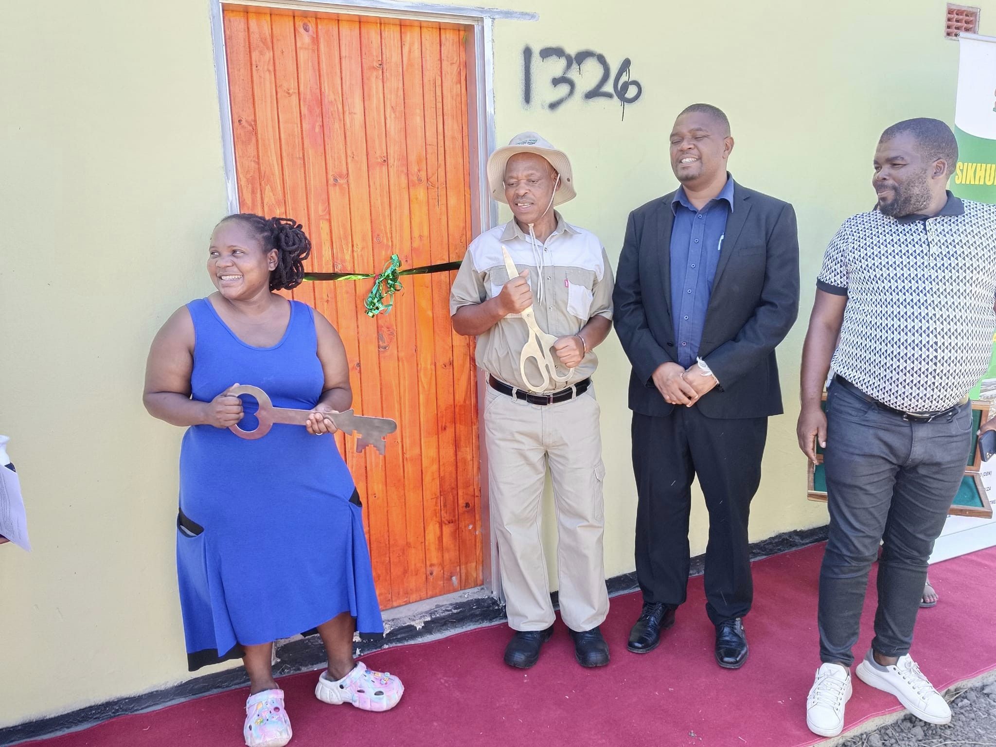 Operation Siyahlola Programme and three house hand overs in Mandeni ...